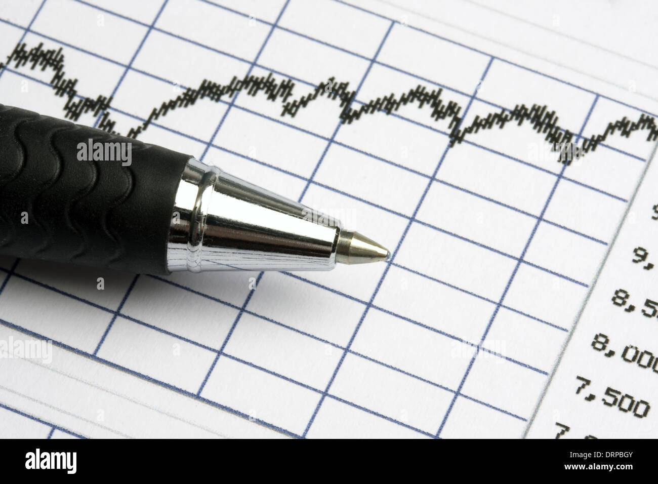 Stock market analyze Stock Photo - Alamy