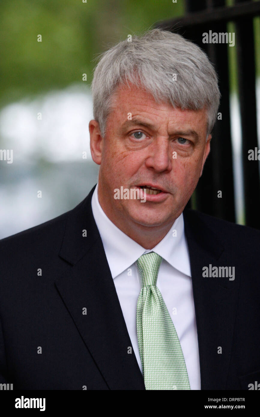 Health Sectretary Andrew Lansley arrives in Downing Street for a ...