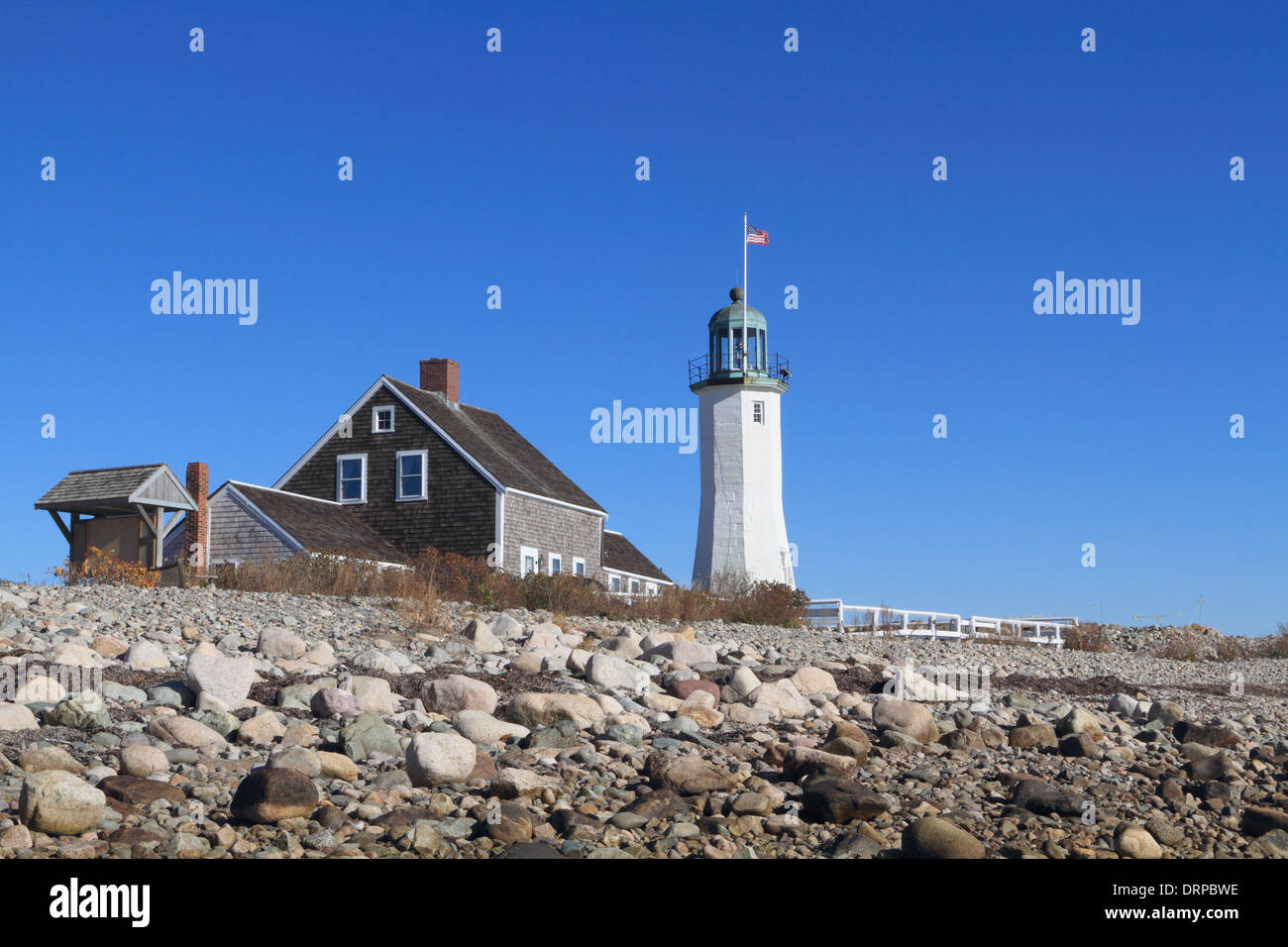 Old Scituate Lighthouse High Resolution Stock Photography and Images ...