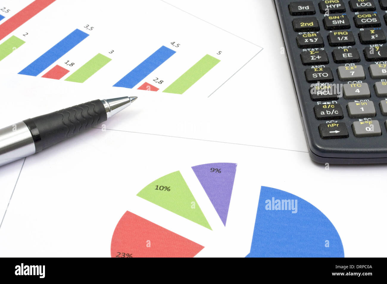 Bar Graph Paper High Resolution Stock Photography and Images - Alamy