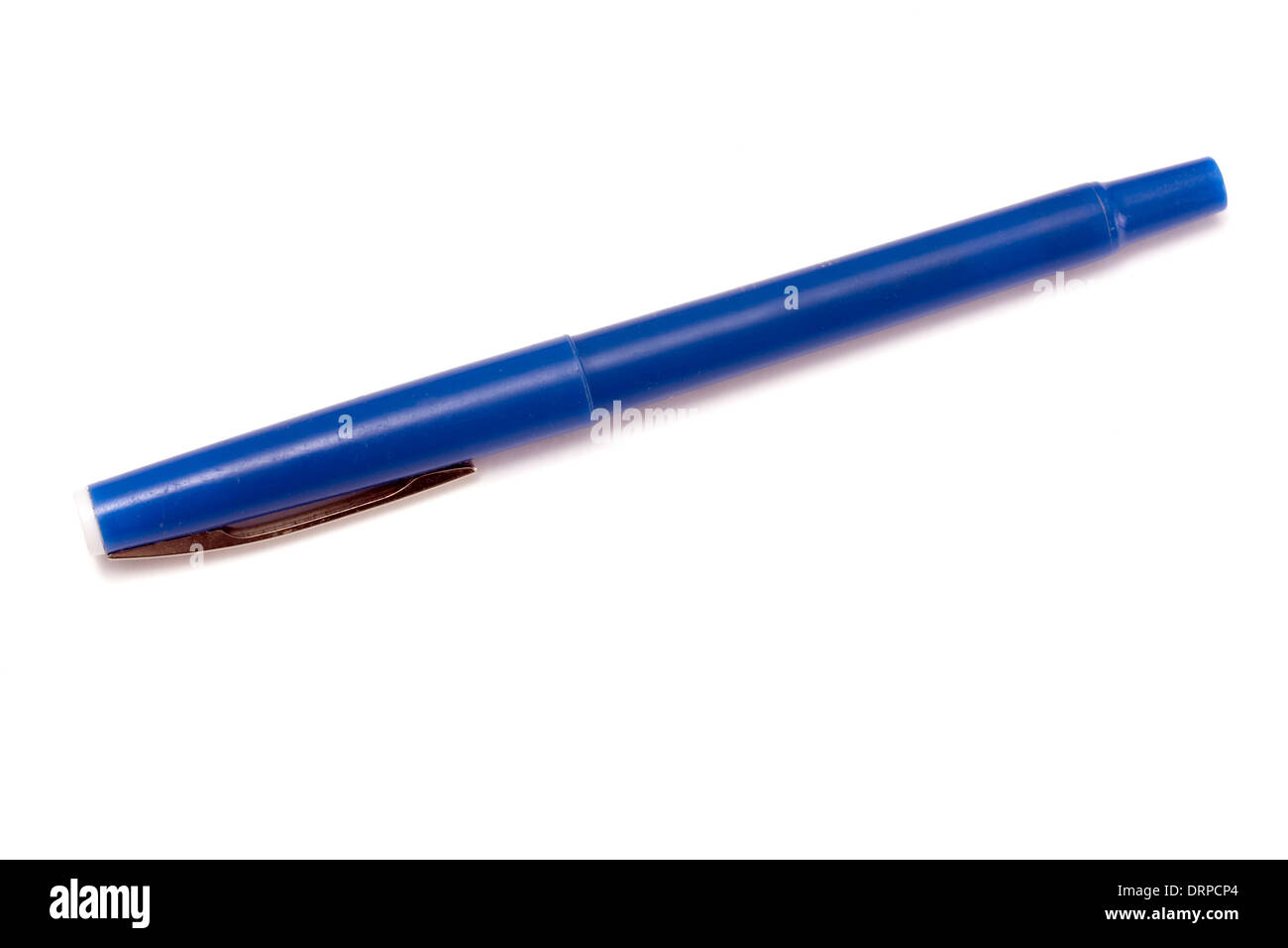 Blue marker pen Stock Photo - Alamy