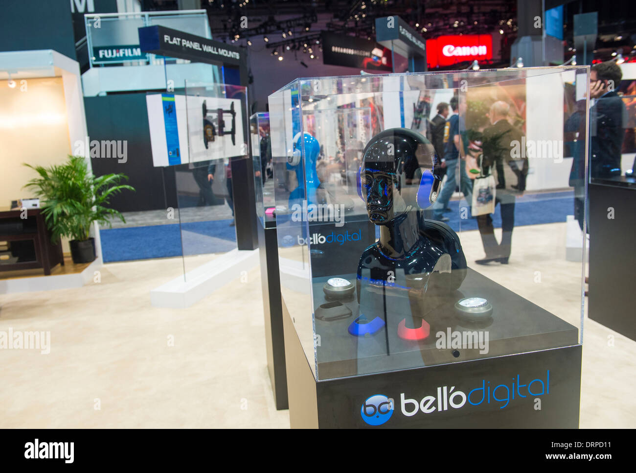 Exhibition headphones hi-res stock photography and images - Alamy