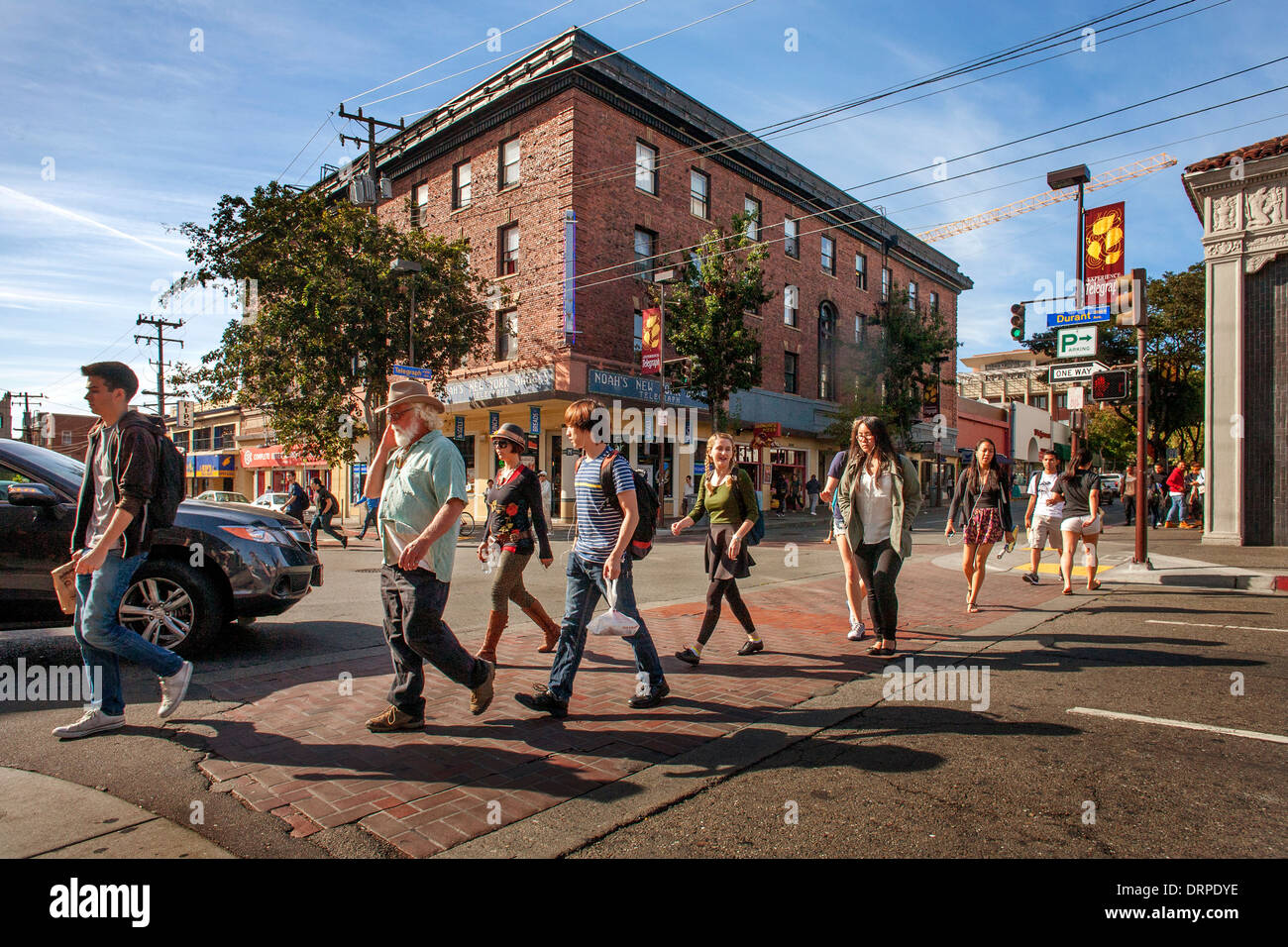 Berkeley california street hi-res stock photography and images - Alamy