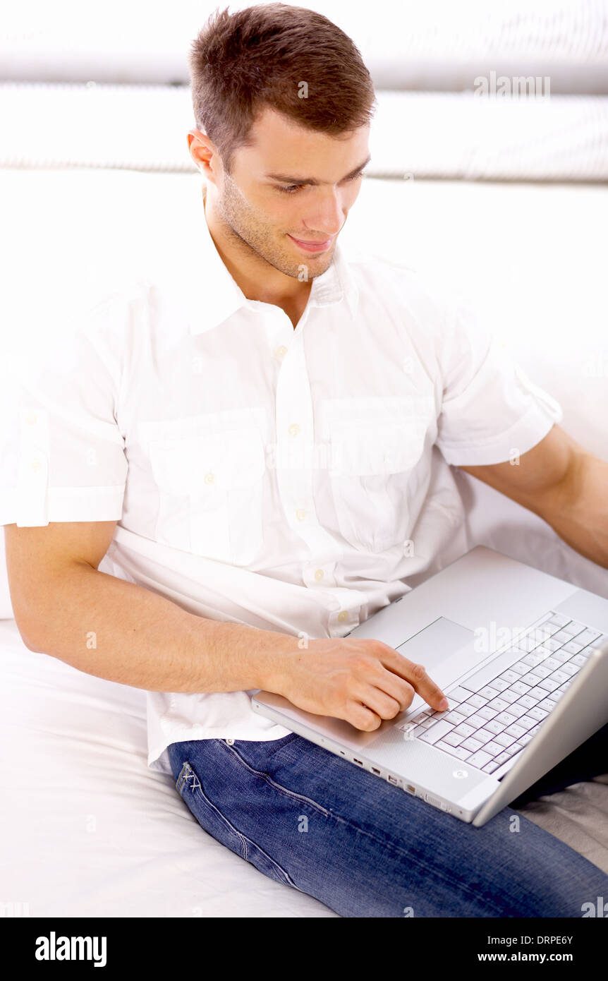 Daily life of a Male Stock Photo - Alamy