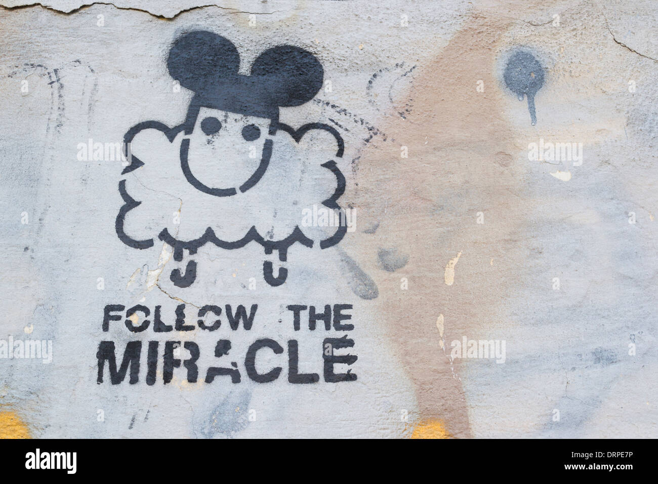 Graffiti street art in Bucharest, Romania Stock Photo - Alamy