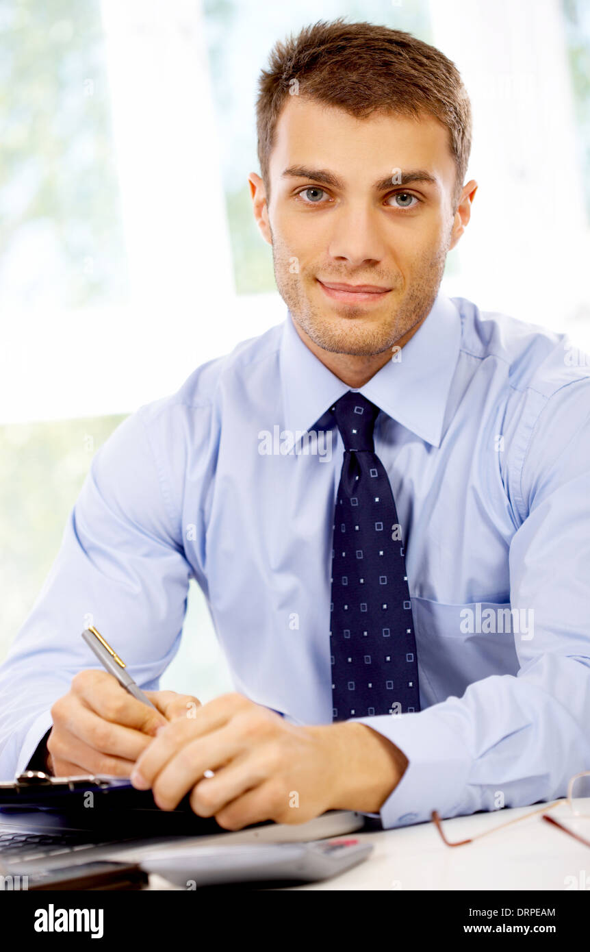Portrait of businessman Stock Photo - Alamy