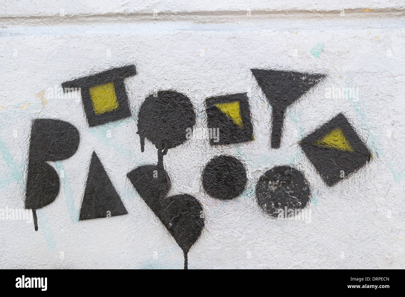 Graffiti street art in Bucharest, Romania Stock Photo - Alamy