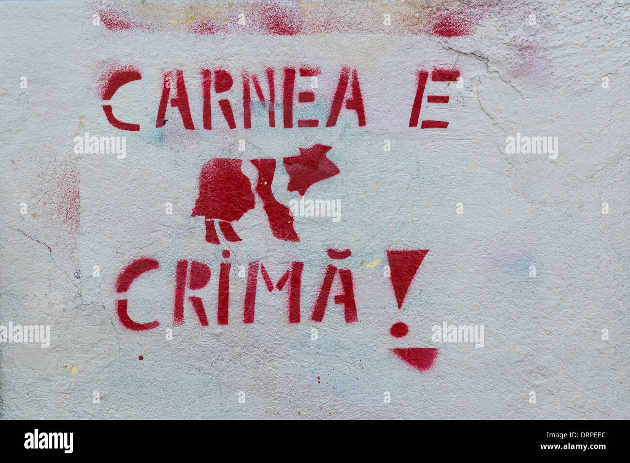 Graffiti street art in Bucharest, Romania Stock Photo - Alamy