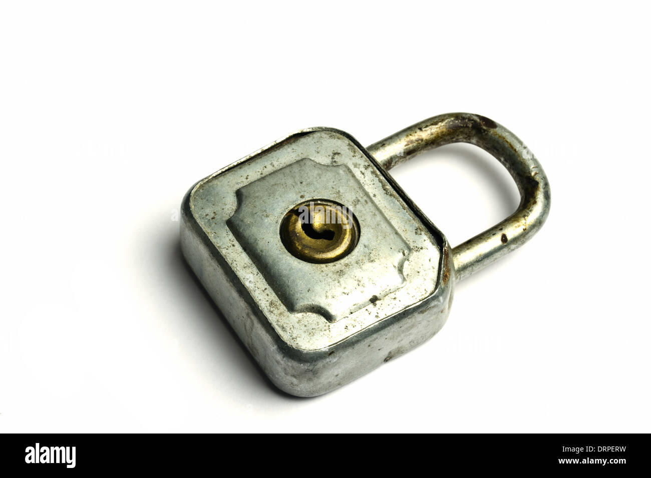 Old padlock key Cut Out Stock Images & Pictures - Alamy