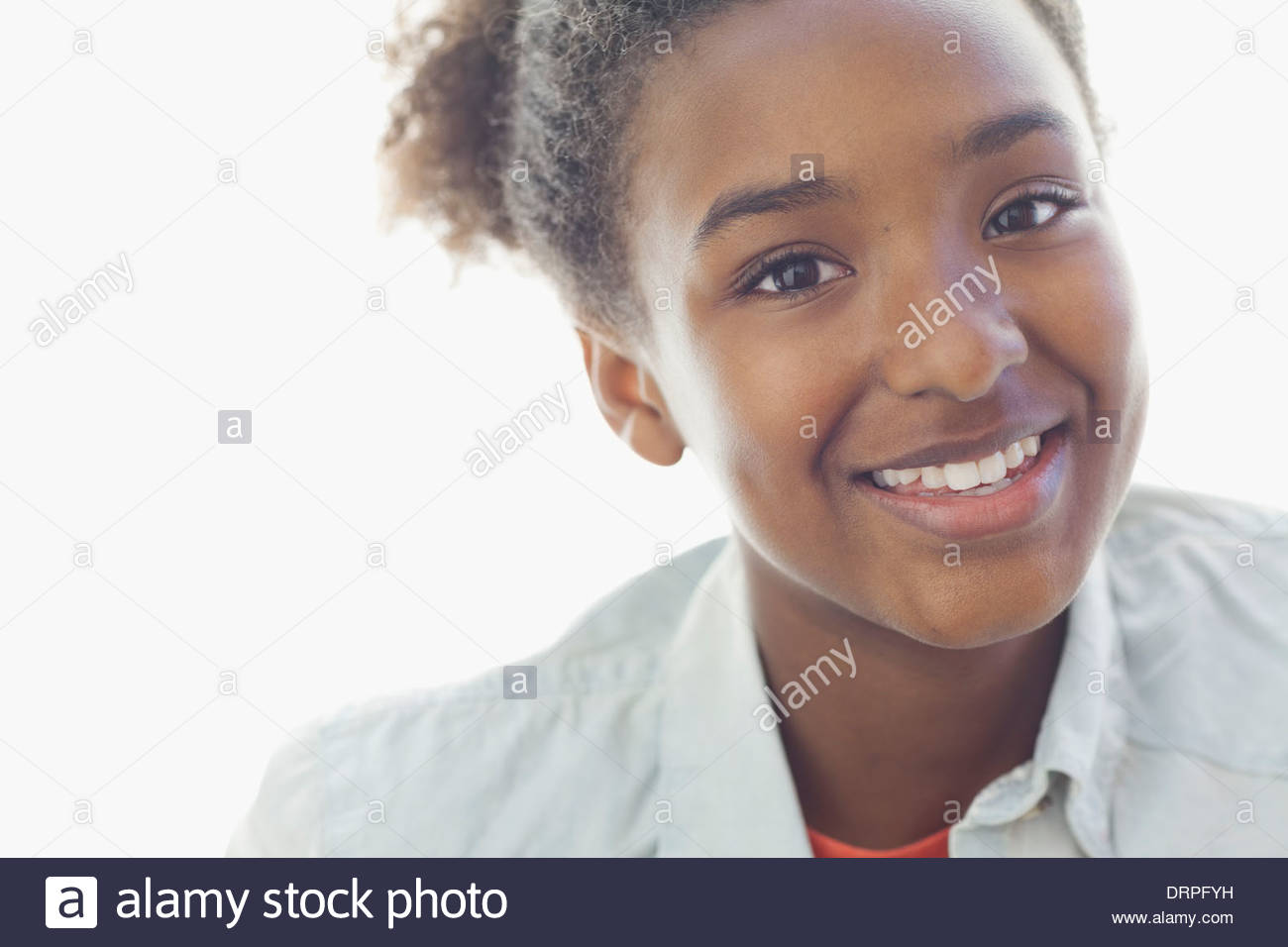 Smiling white girl hi-res stock photography and images - Alamy