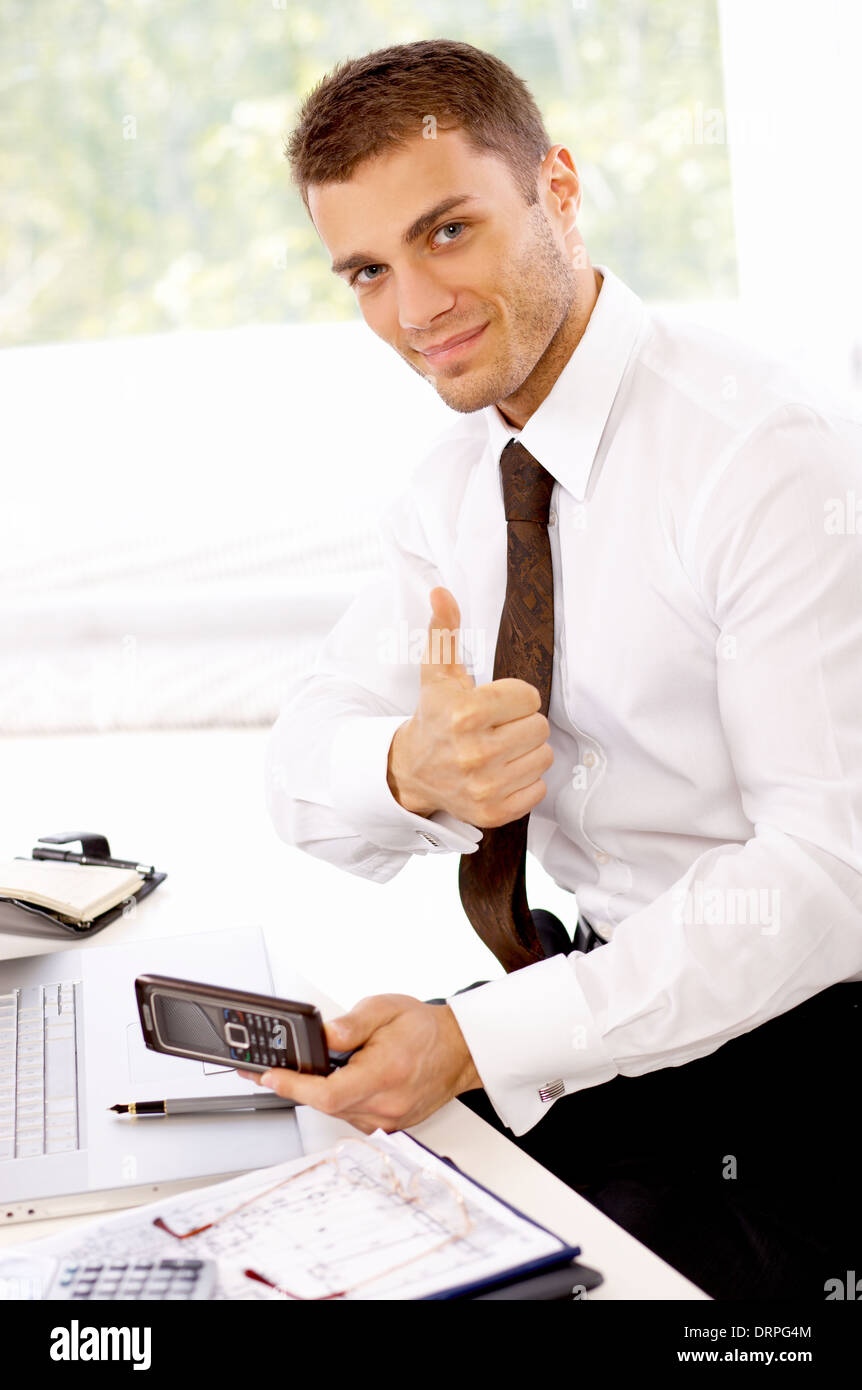 Portrait of businessman Stock Photo - Alamy
