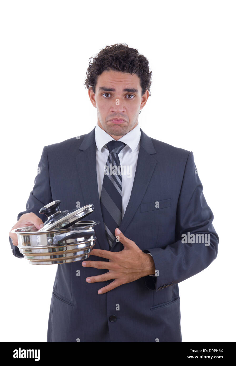Business lunch man in suit hi-res stock photography and images - Alamy
