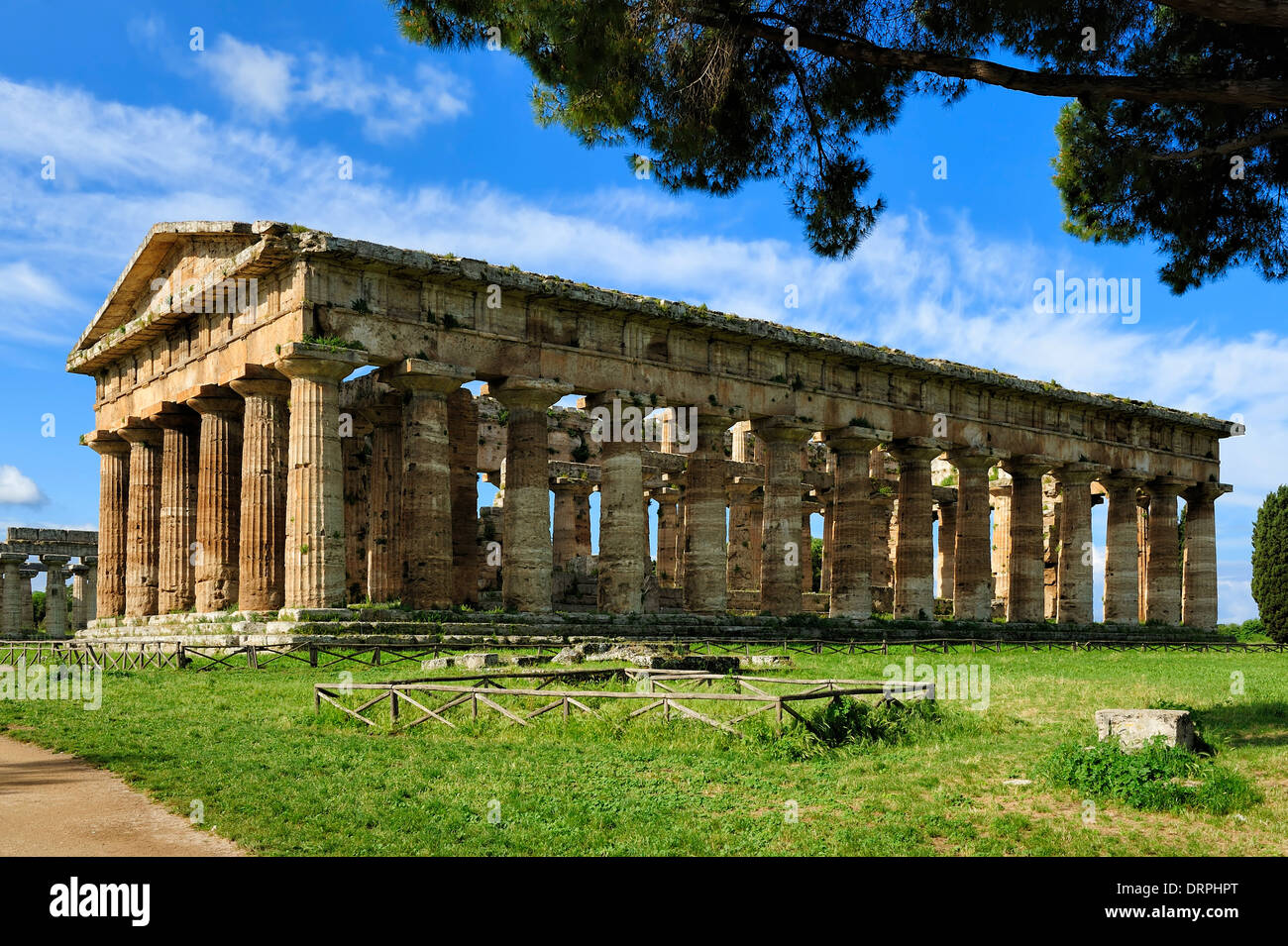 temple of Neptune, Paestum, Italy Stock Photo - Alamy