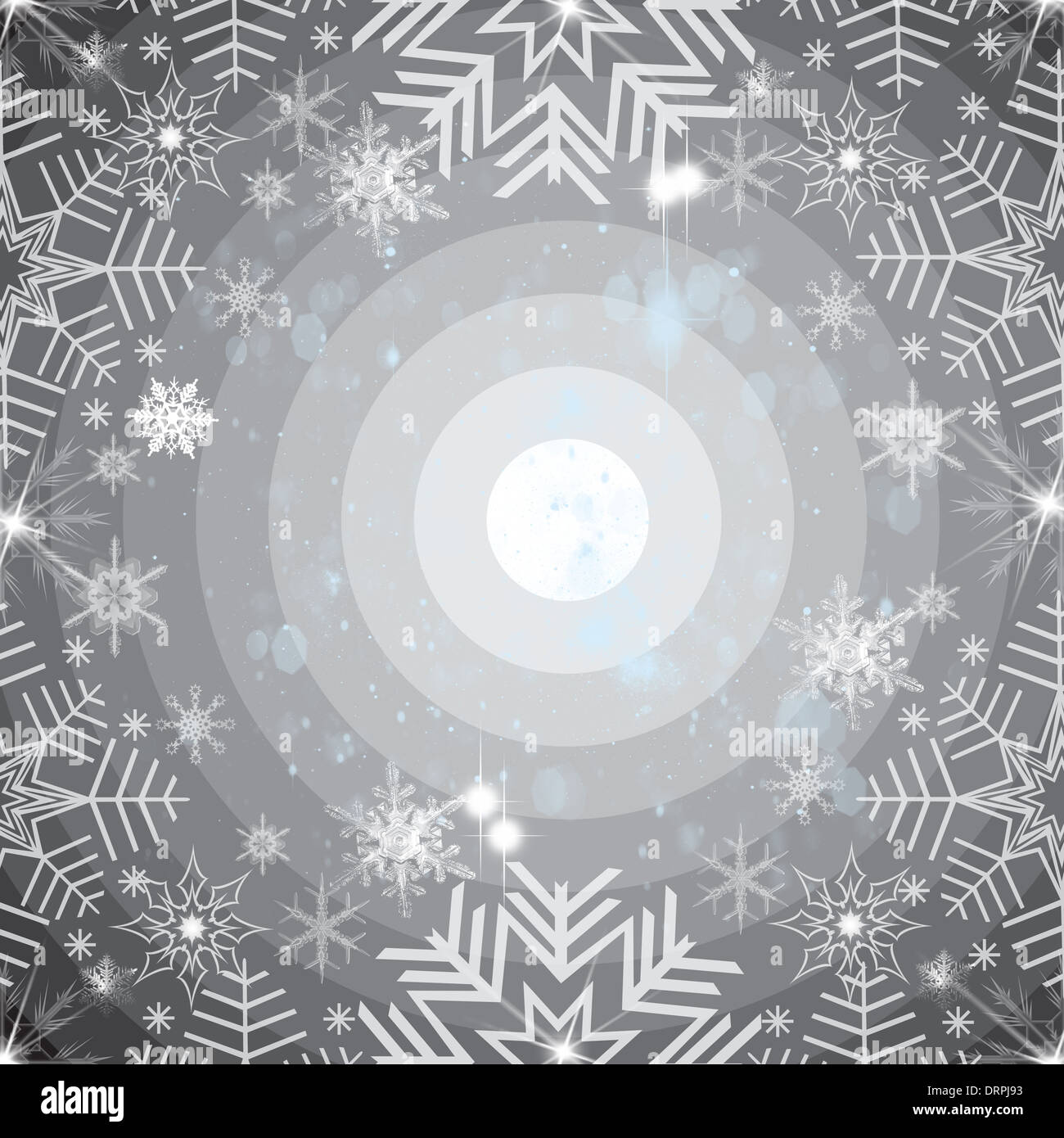Abstract snowflakes background Stock Photo - Alamy