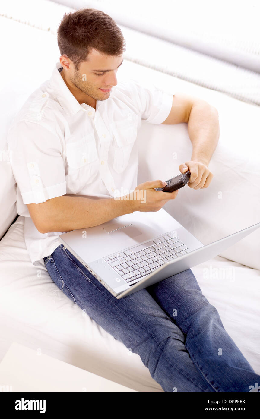 Daily life of a Male Stock Photo - Alamy