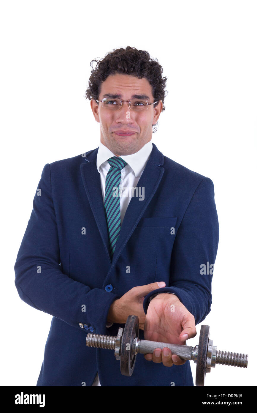 Weak man and body hi-res stock photography and images - Alamy