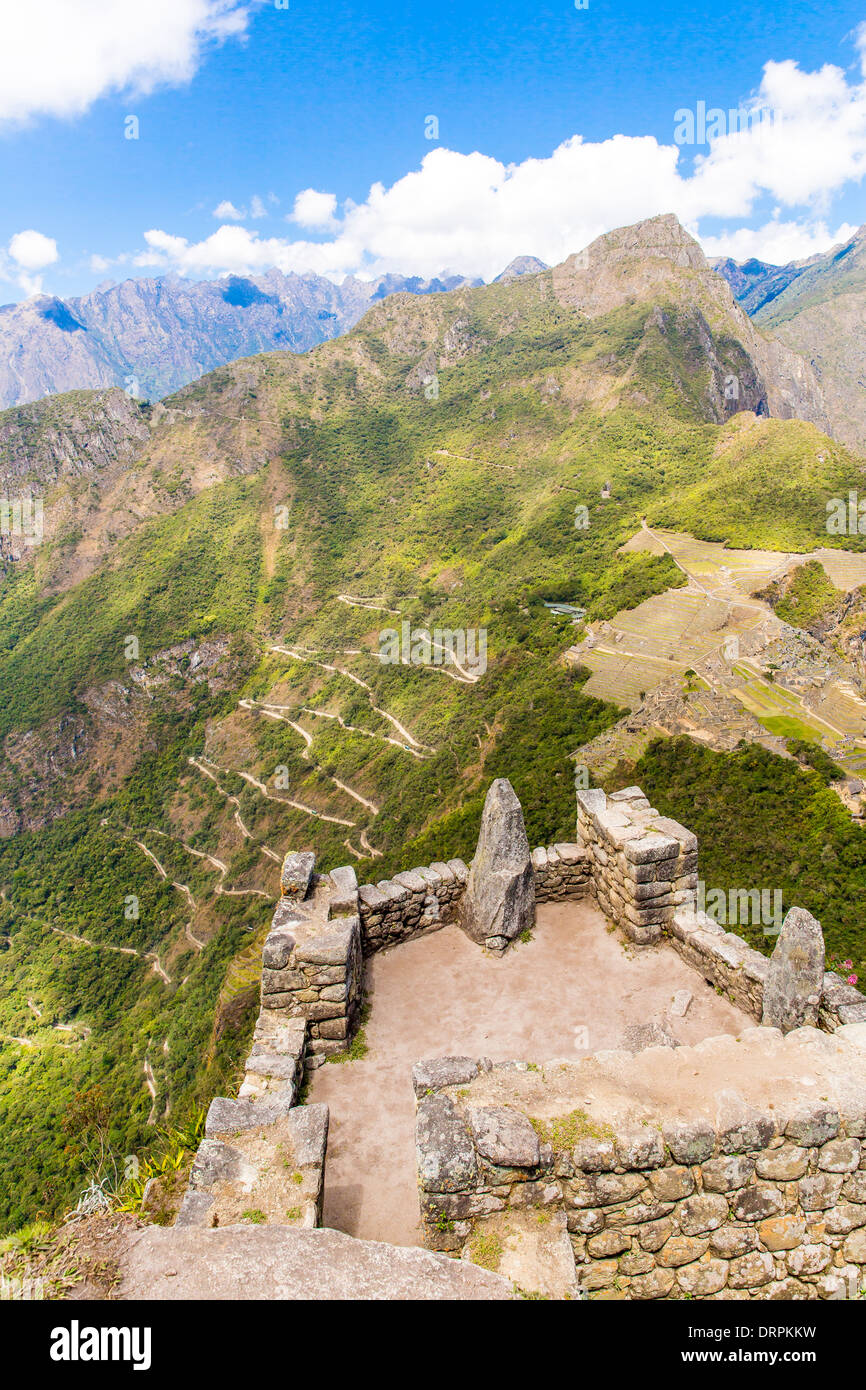 Mysterious city - Machu Picchu, Peru,South America. The Incan ruins and ...