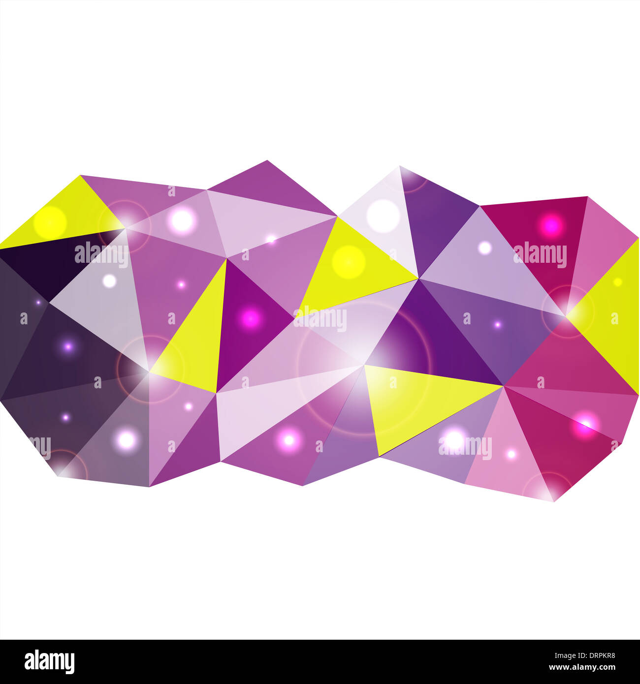 Triangle vector background. Illustration for your business presentation ...