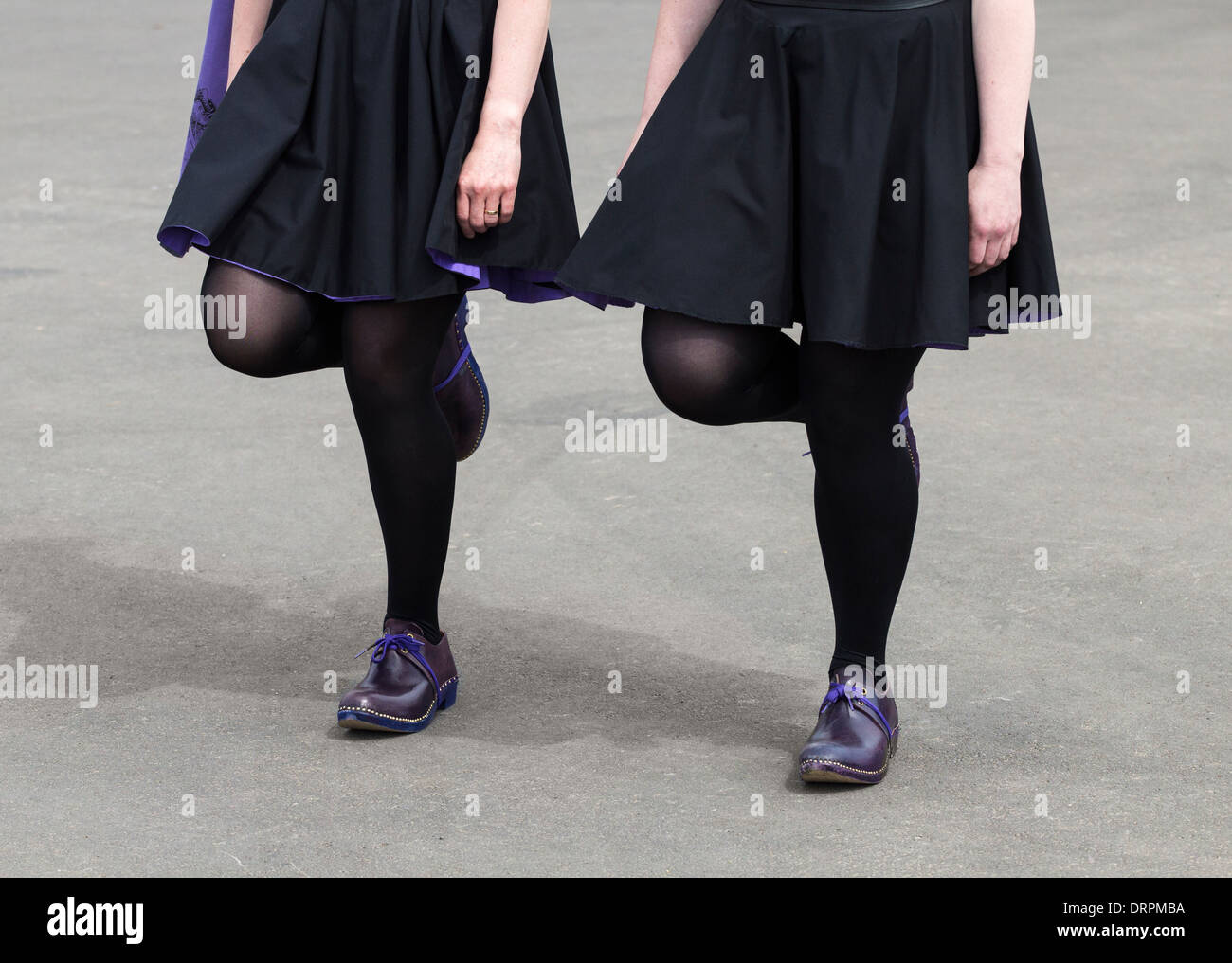 Clog dancers, England, UK Stock Photo - Alamy