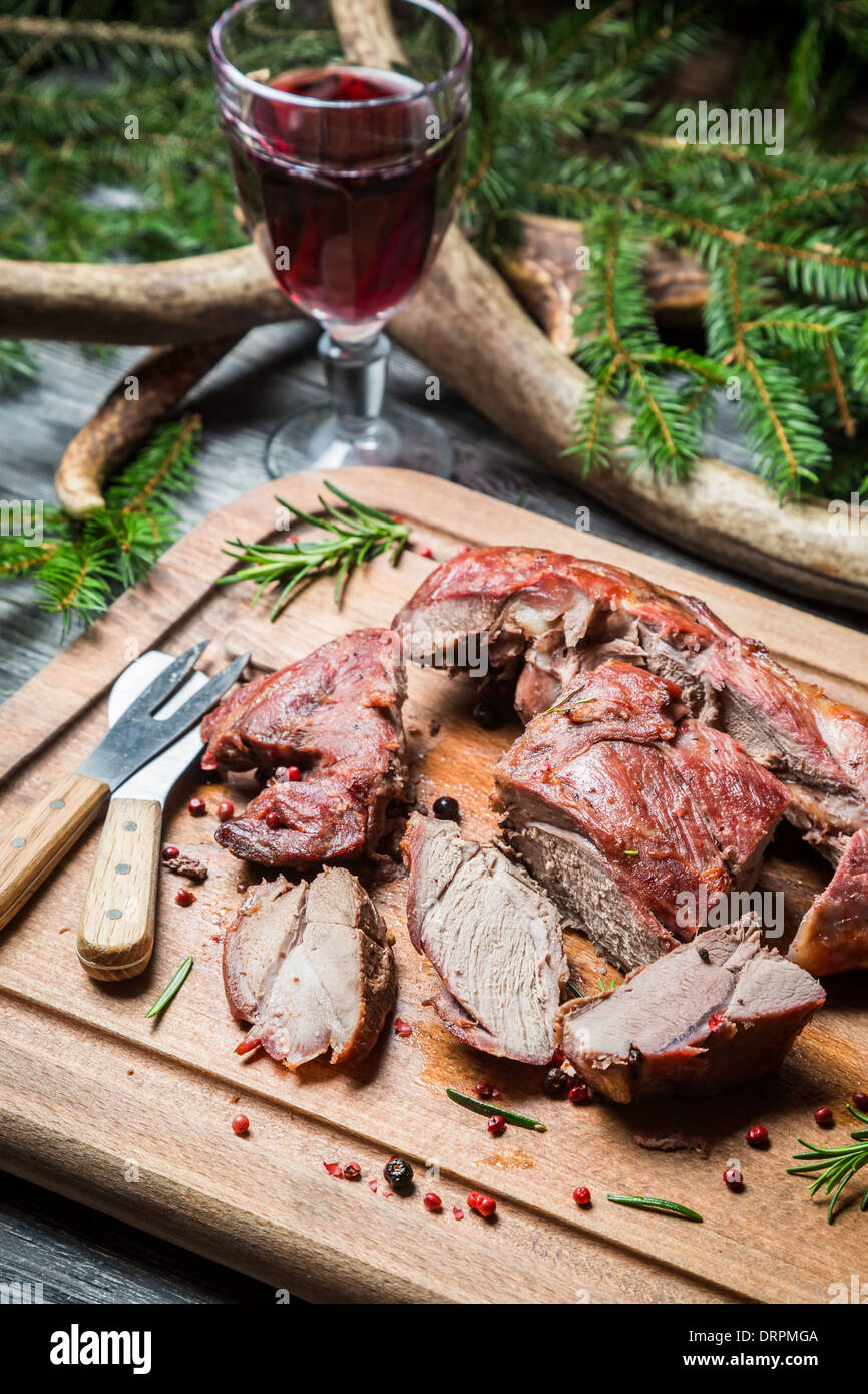 Sharing a meat dish hi-res stock photography and images - Alamy