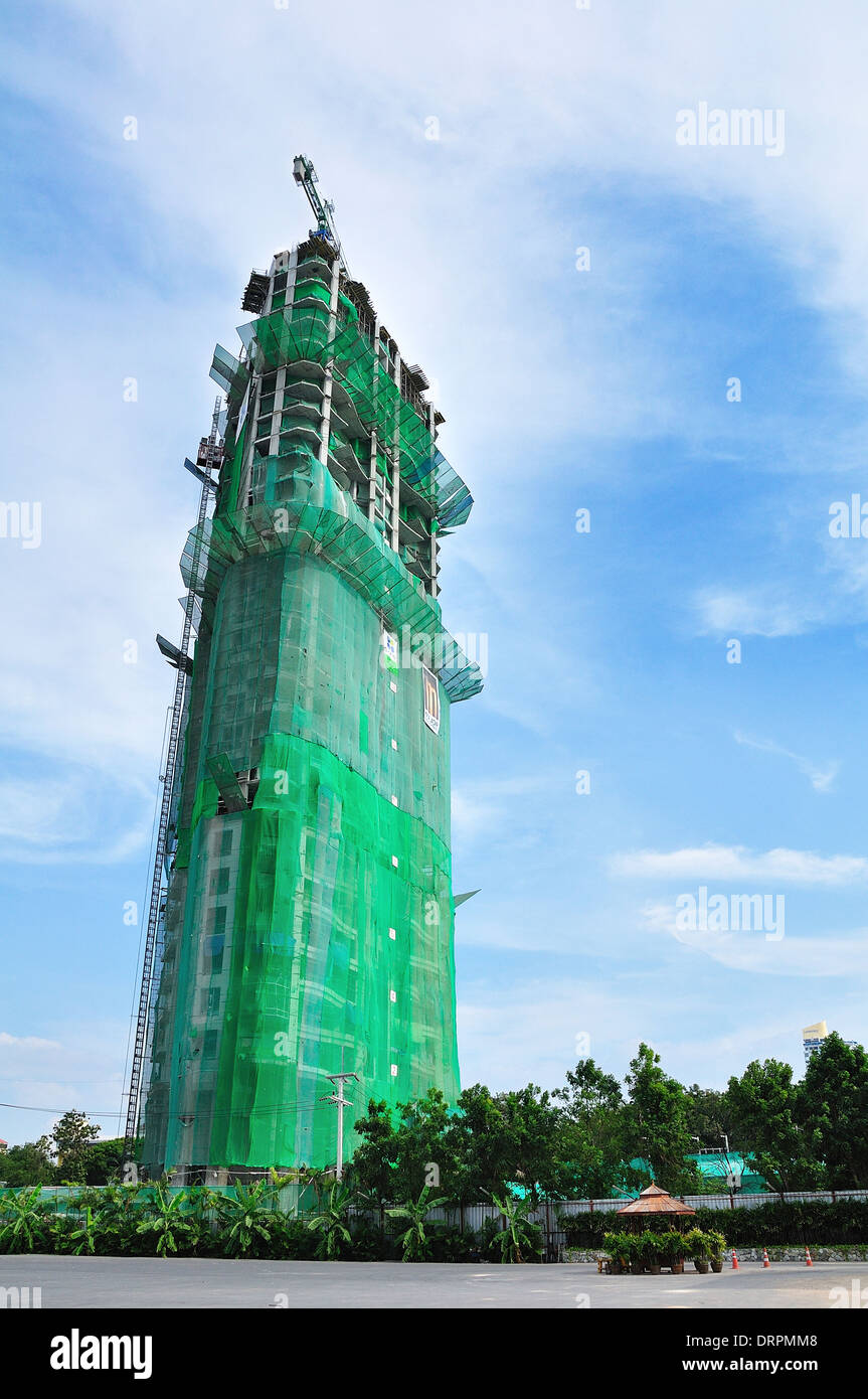 Building under construction in perspective Stock Photo - Alamy