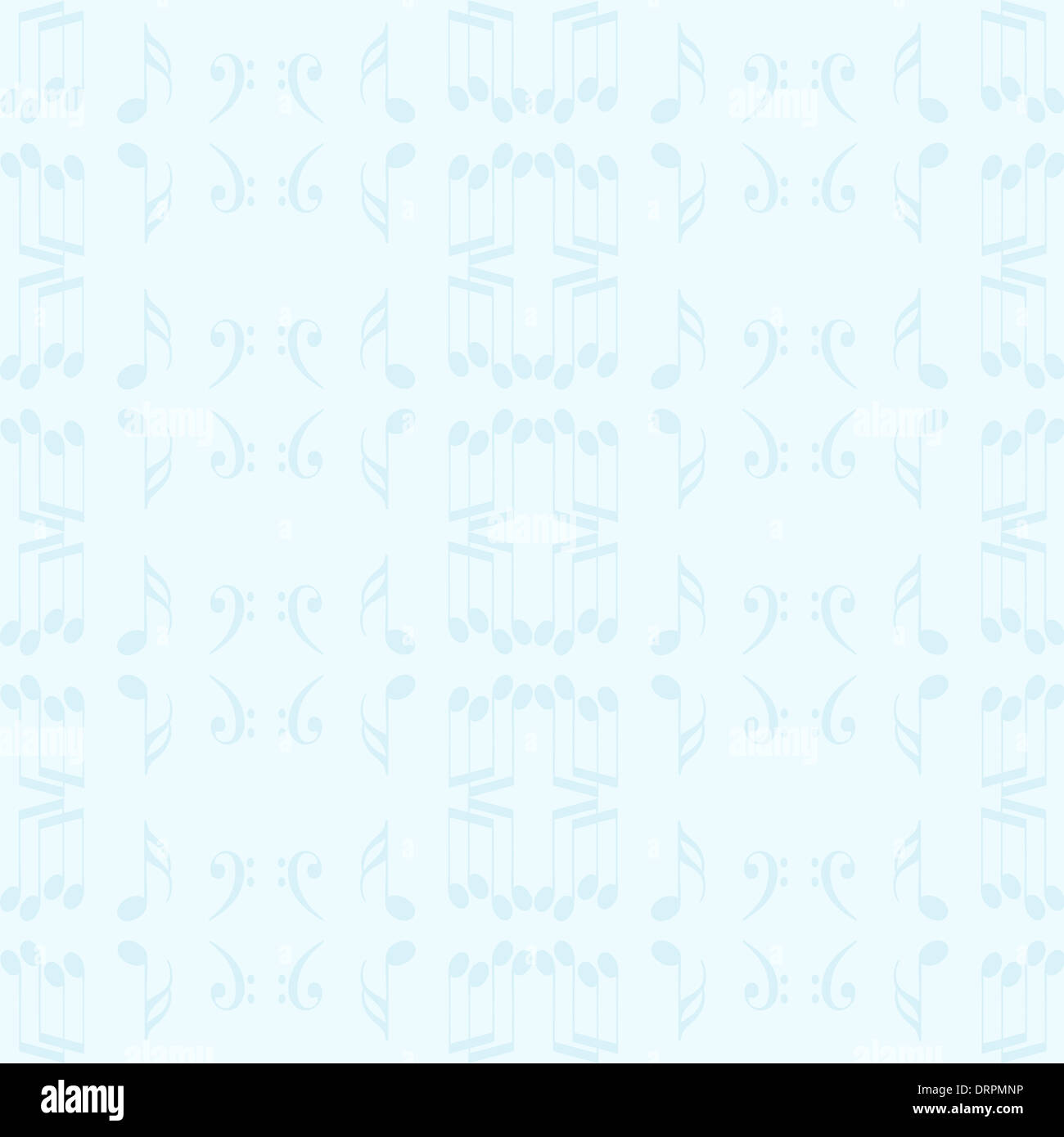 Music notes seamless wallpaper hi-res stock photography and images - Alamy