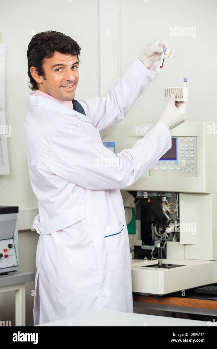 Blood chemistry analyzer hi-res stock photography and images - Alamy