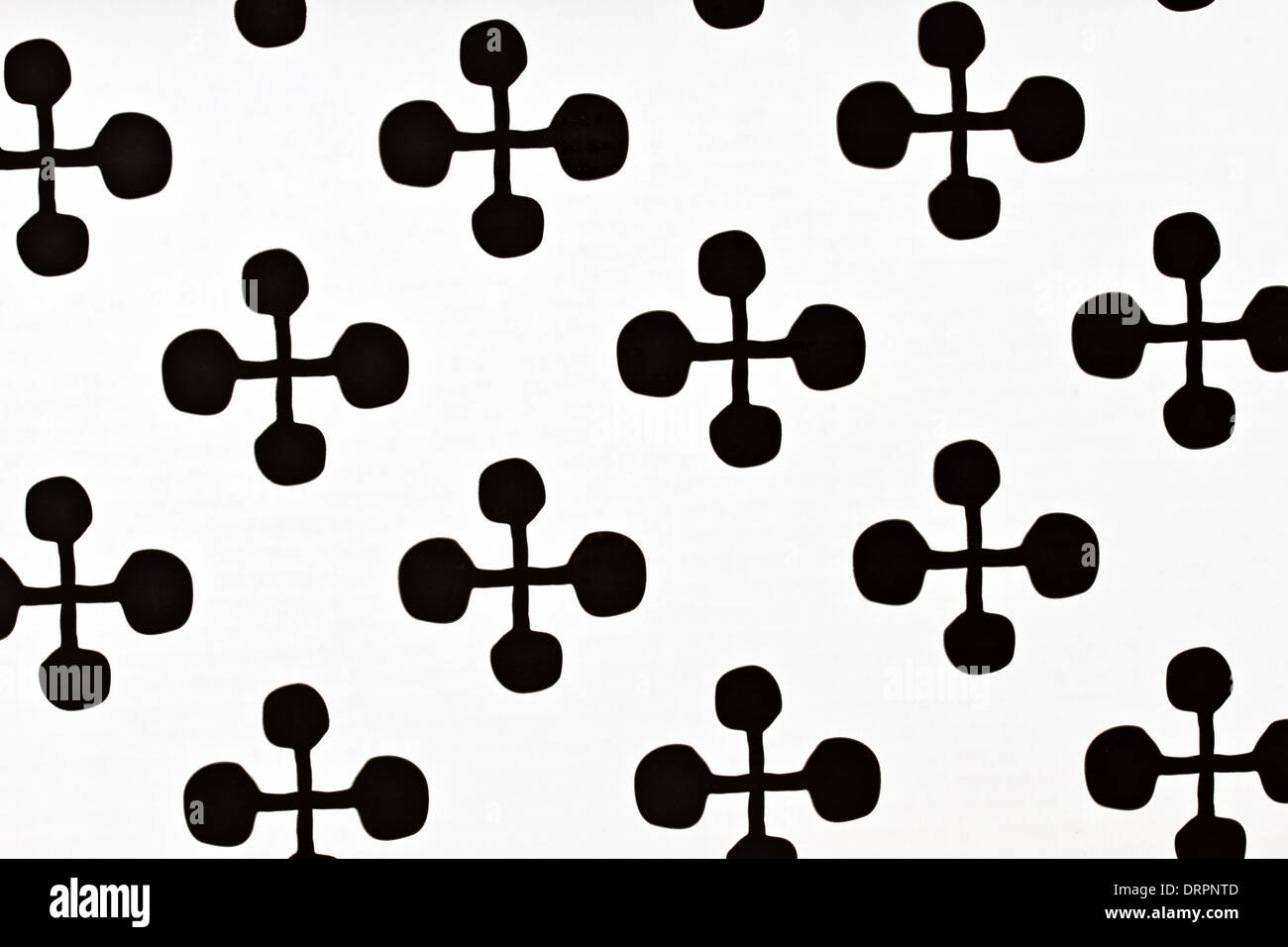 Dot pattern black and white hi-res stock photography and images - Alamy