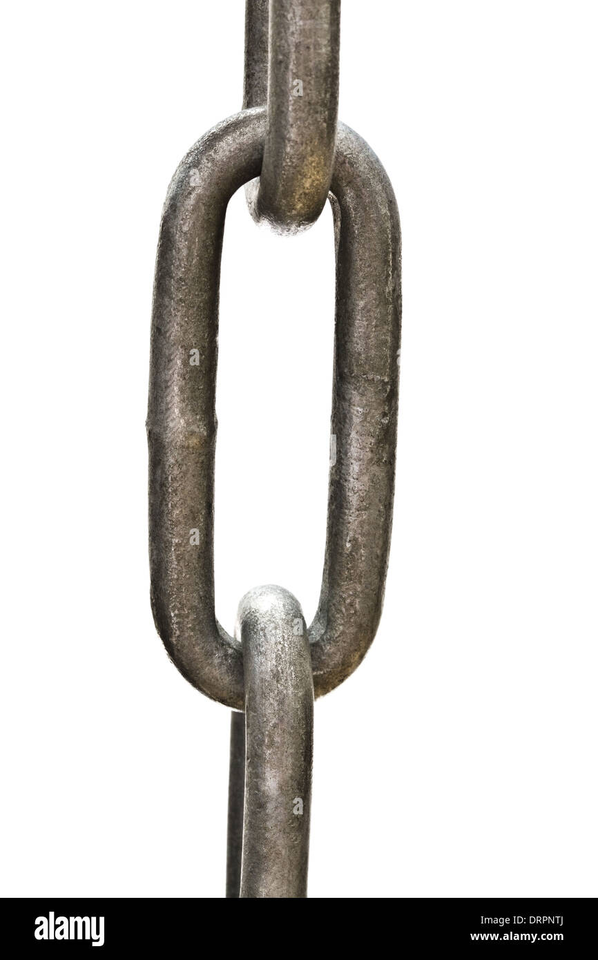 Chains isolated on white Stock Photo - Alamy