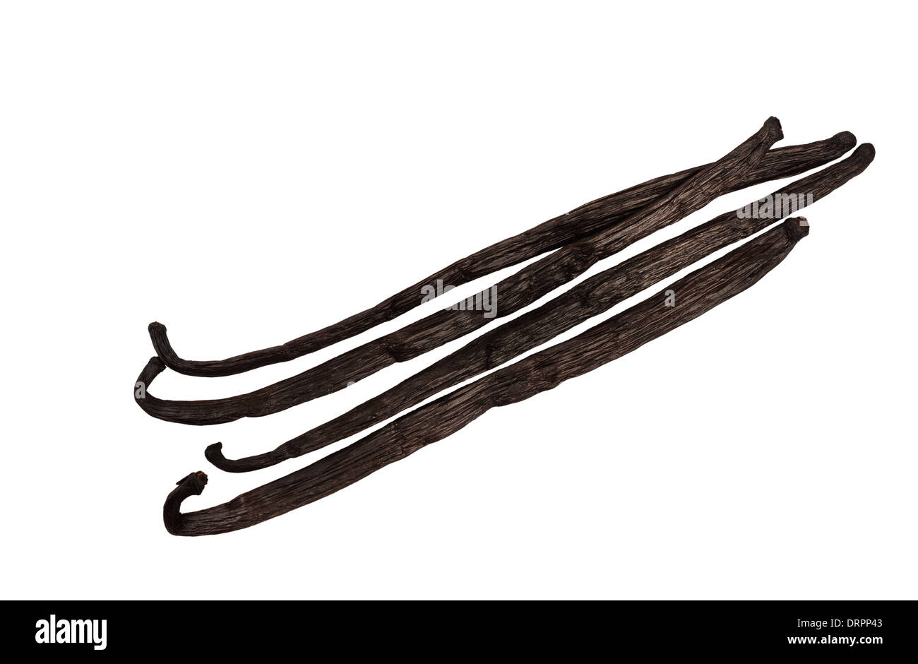 vanilla stick isolated on white Stock Photo - Alamy