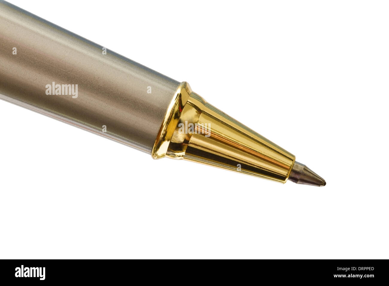 Ball Point Pen Isolated On White Stock Photo - Alamy