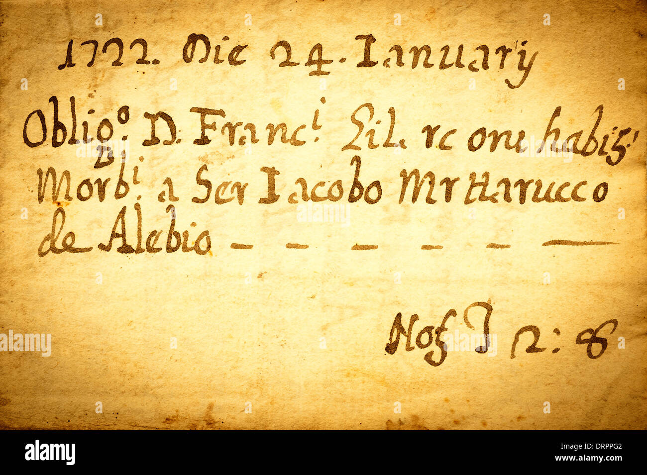 Old manuscript isolated on white Stock Photo - Alamy