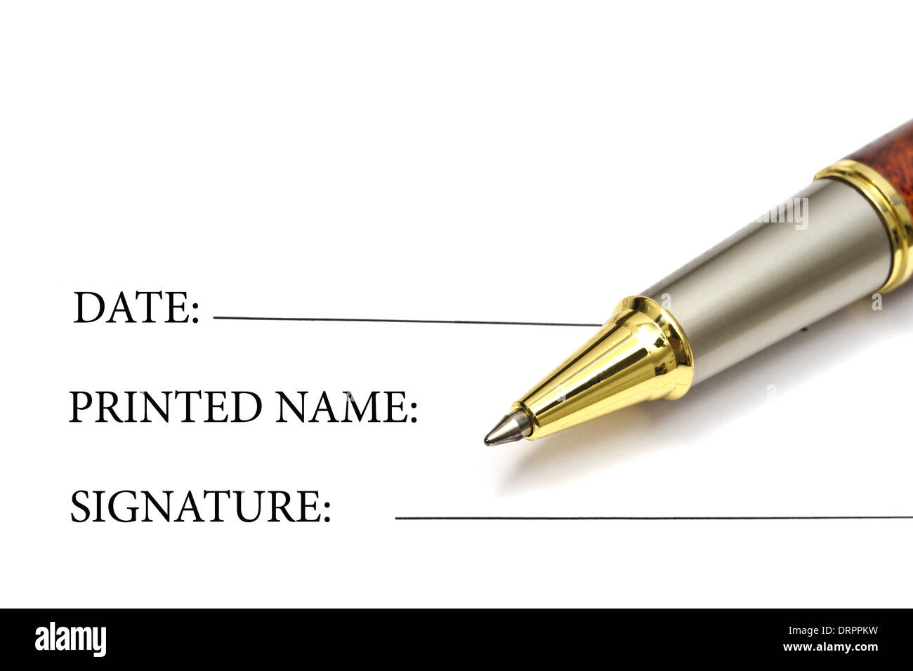 Pen and paper Stock Photo - Alamy