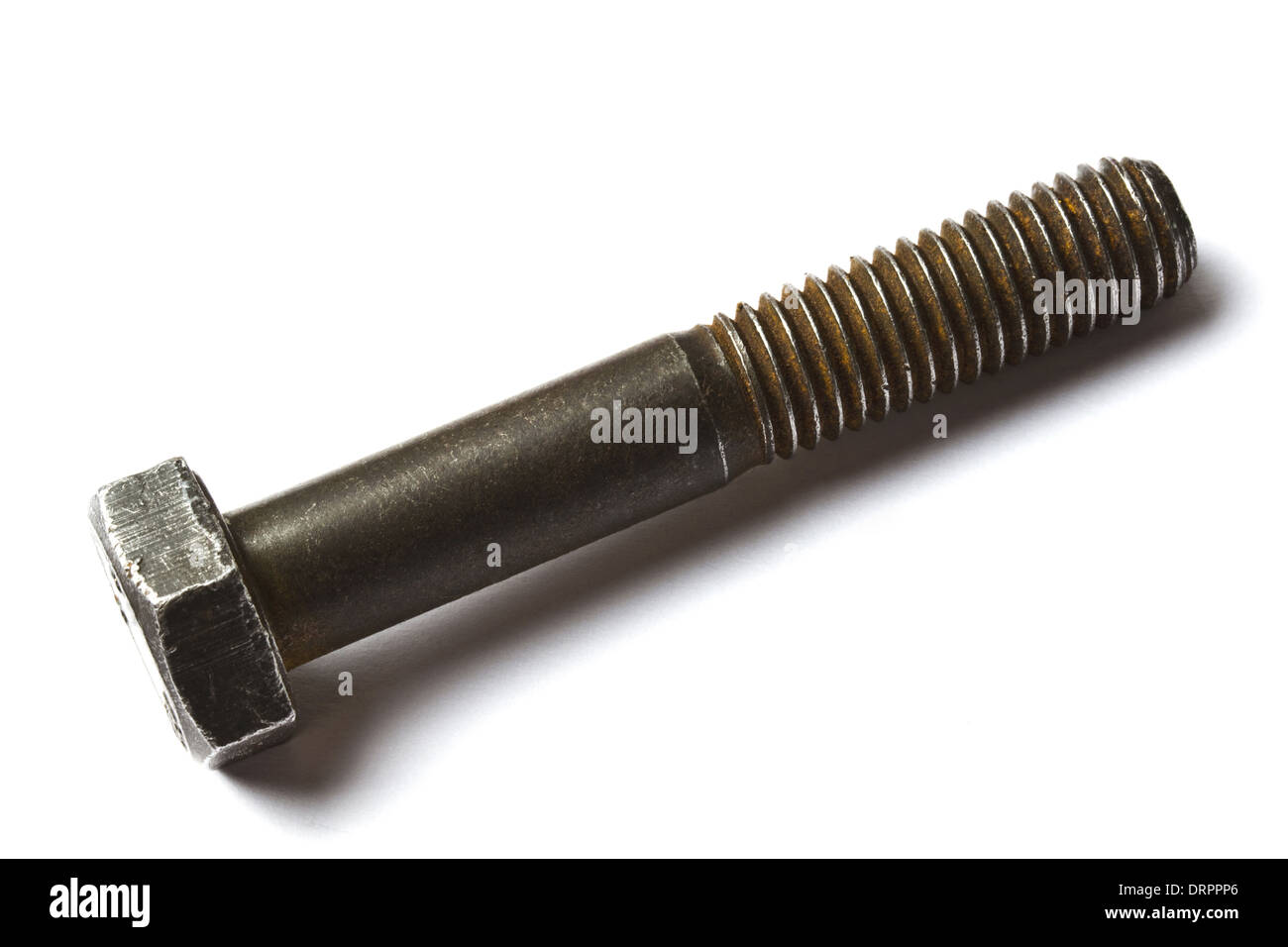 Bolt isolated on white background Stock Photo - Alamy