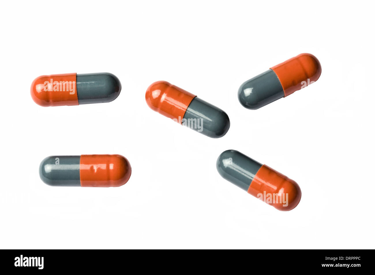 capsules isolated on white background Stock Photo - Alamy