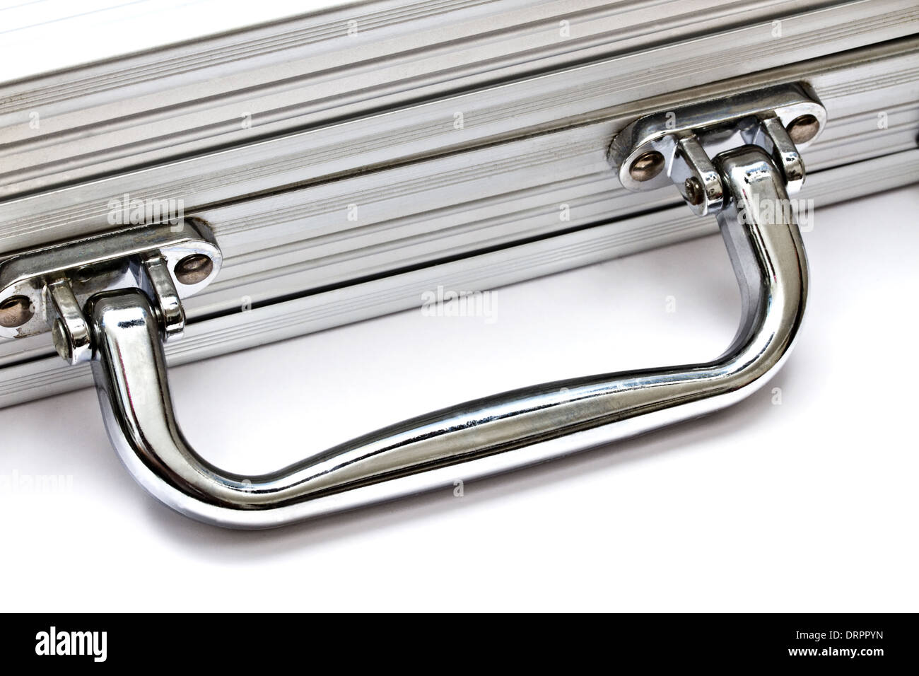 Metal case closeup Stock Photo - Alamy