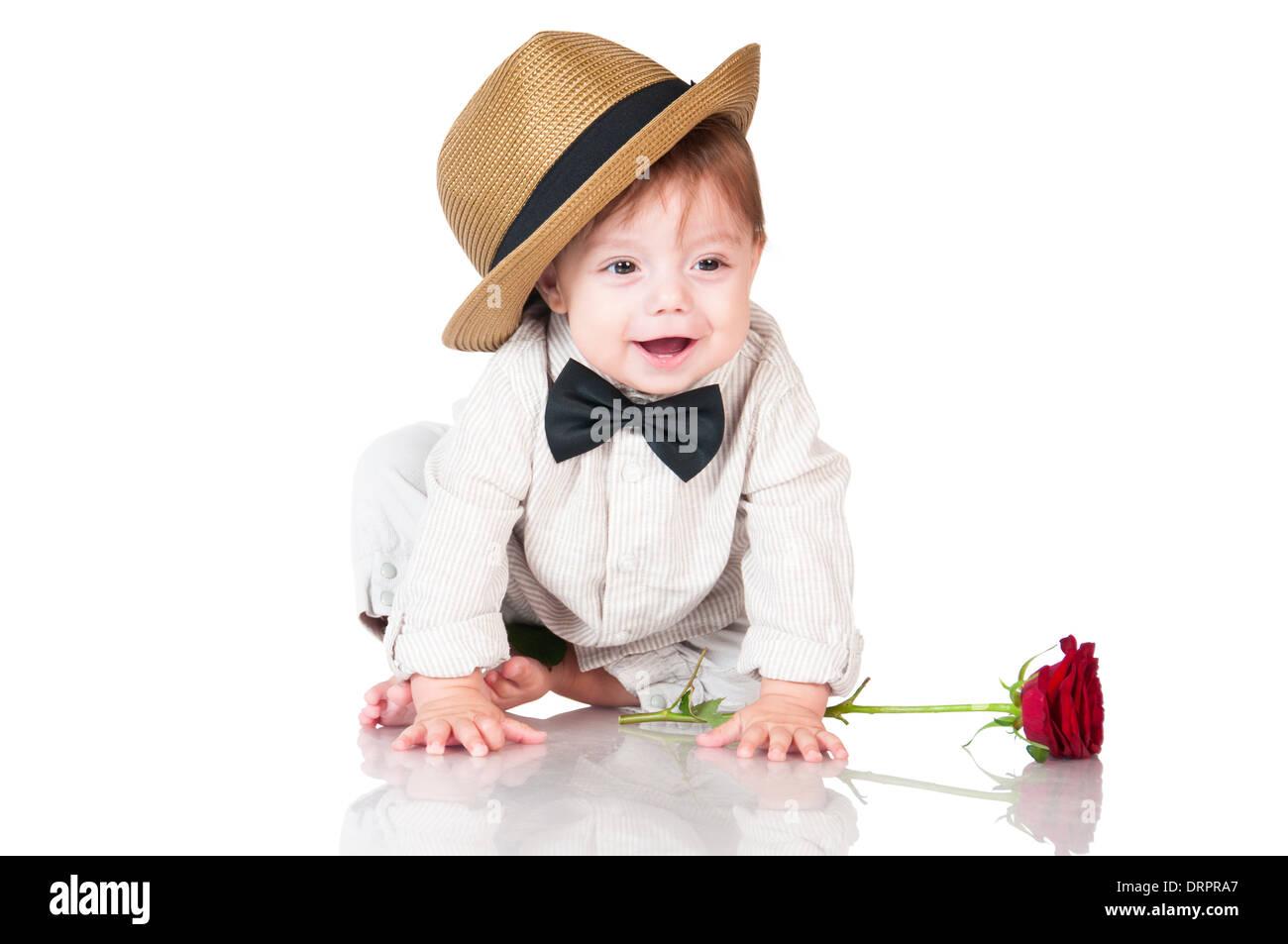 You congratulated their favorite? Emotional pretty baby gentleman with ...