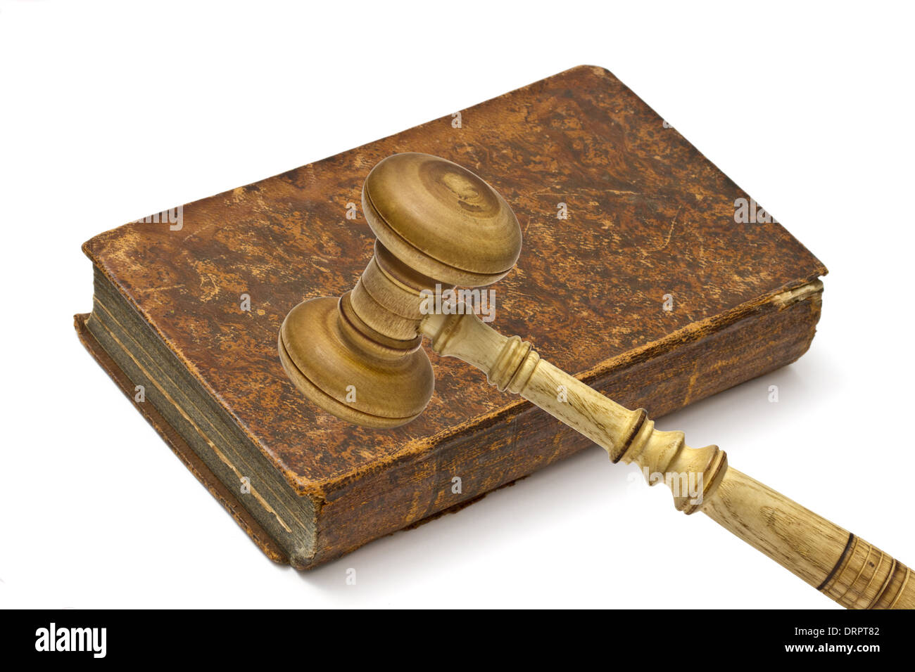 Old book gavel isolated white background hi-res stock photography and ...