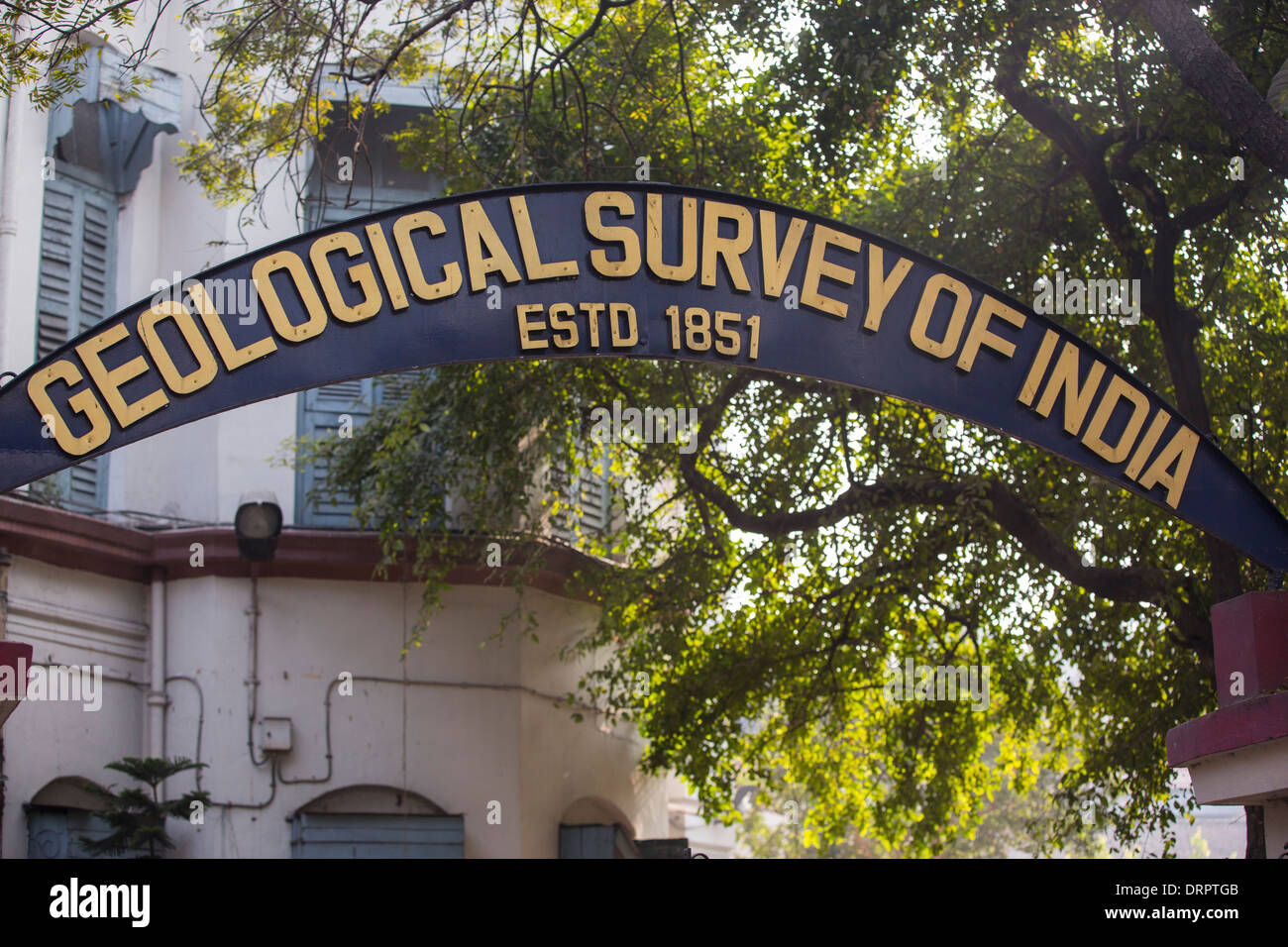 Geological Survey of India, in Calcutta Stock Photo - Alamy