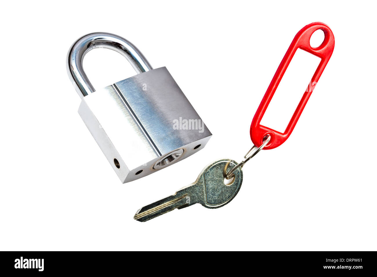 Padlock and key Stock Photo - Alamy