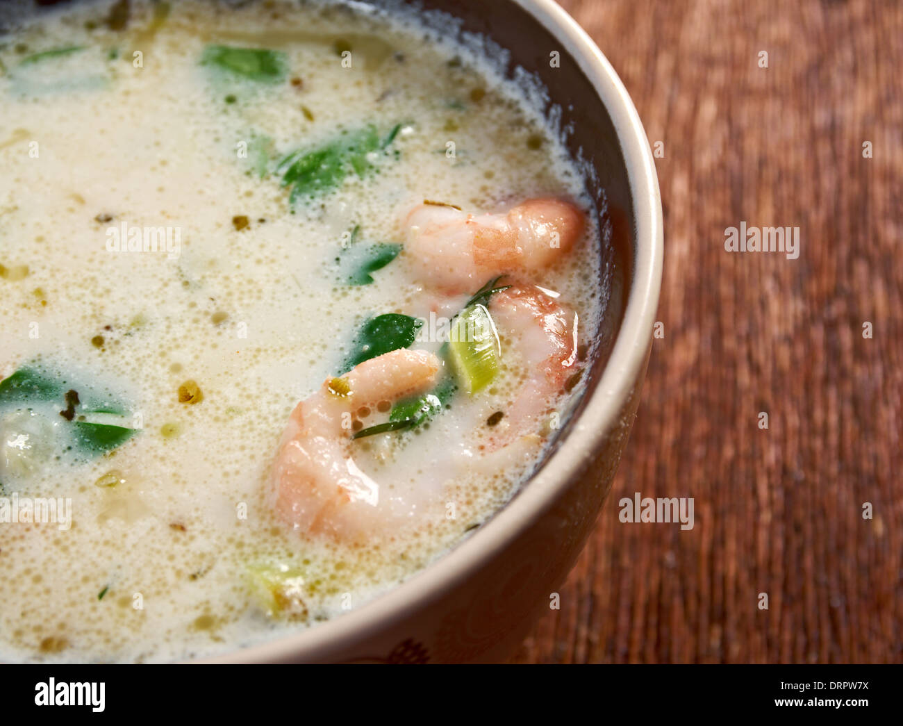 Seafood Chowder .country cuisine.farm-style Stock Photo - Alamy