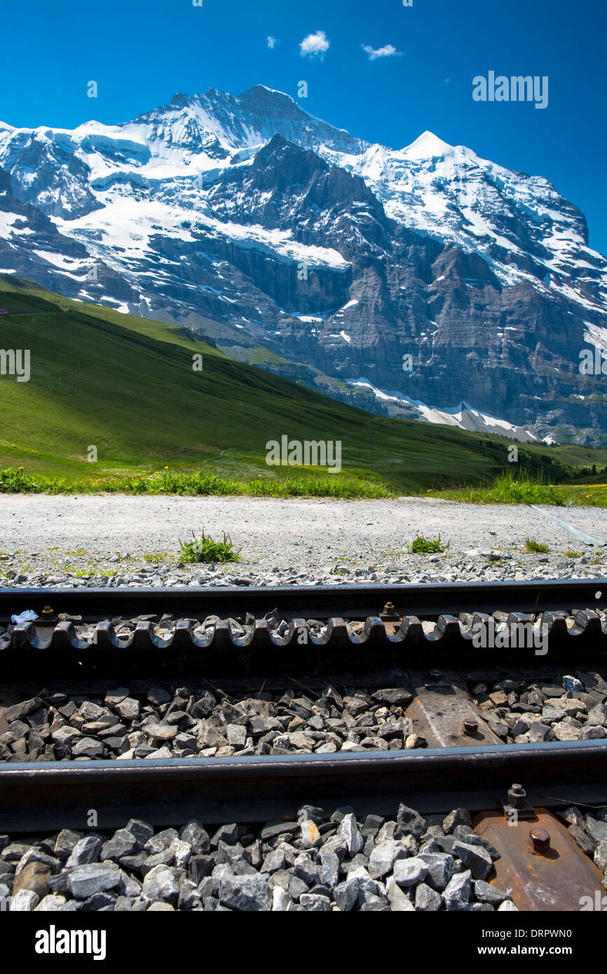 Train from jungfrau railway hi-res stock photography and images - Alamy