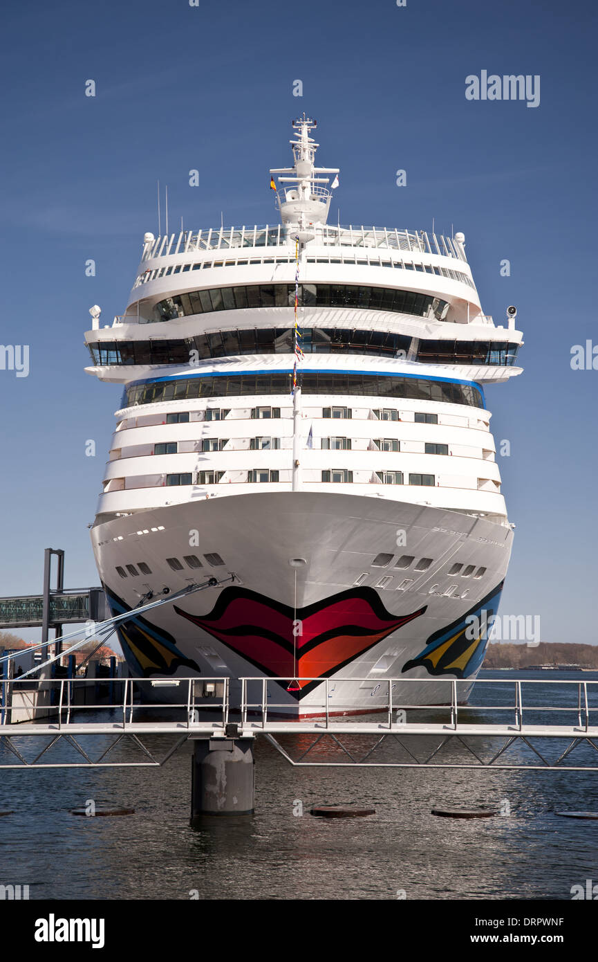 Ship launching ceremony of the AIDAsol, Kiel Stock Photo - Alamy
