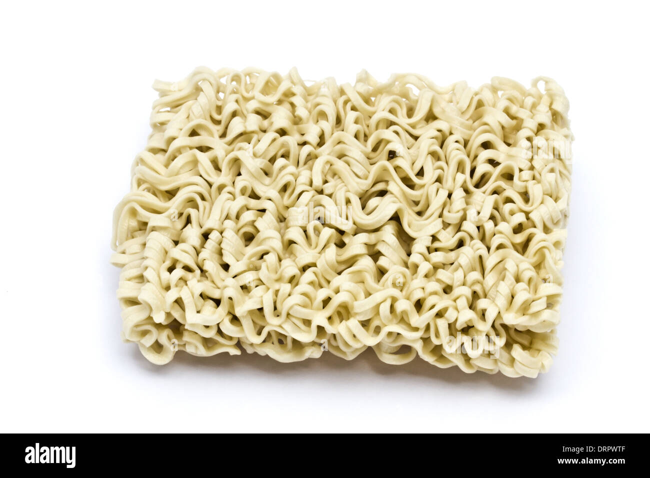 Instant noodle block Cut Out Stock Images & Pictures - Alamy