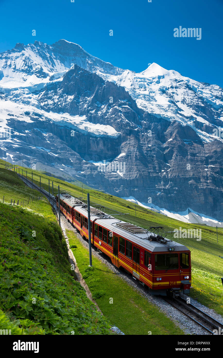 Bern Bernese Alps Railway Train High Resolution Stock Photography and ...