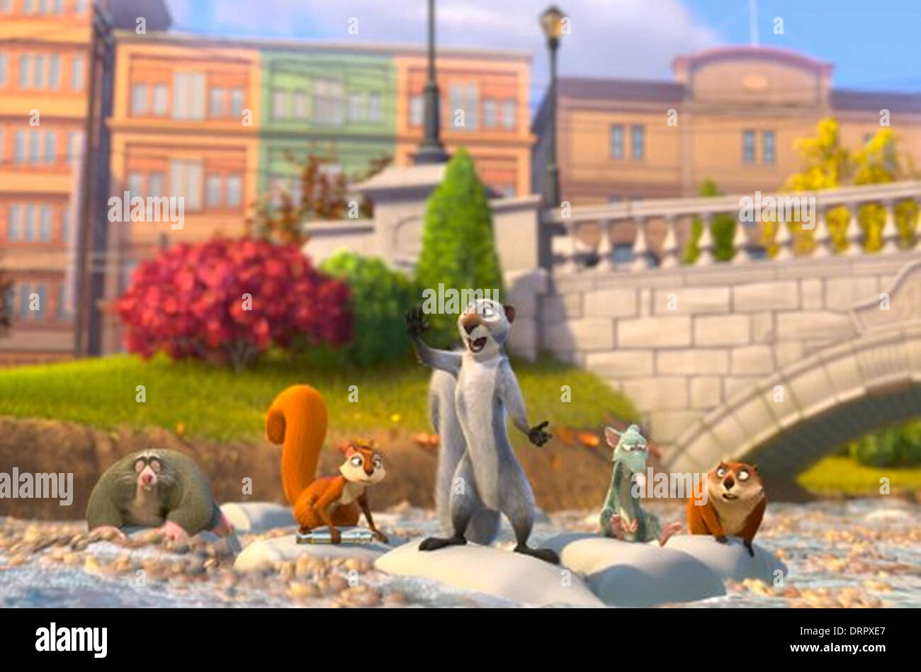 THE NUT JOB 2014 Redrover Co/ToonBox Entertainment animation Stock ...