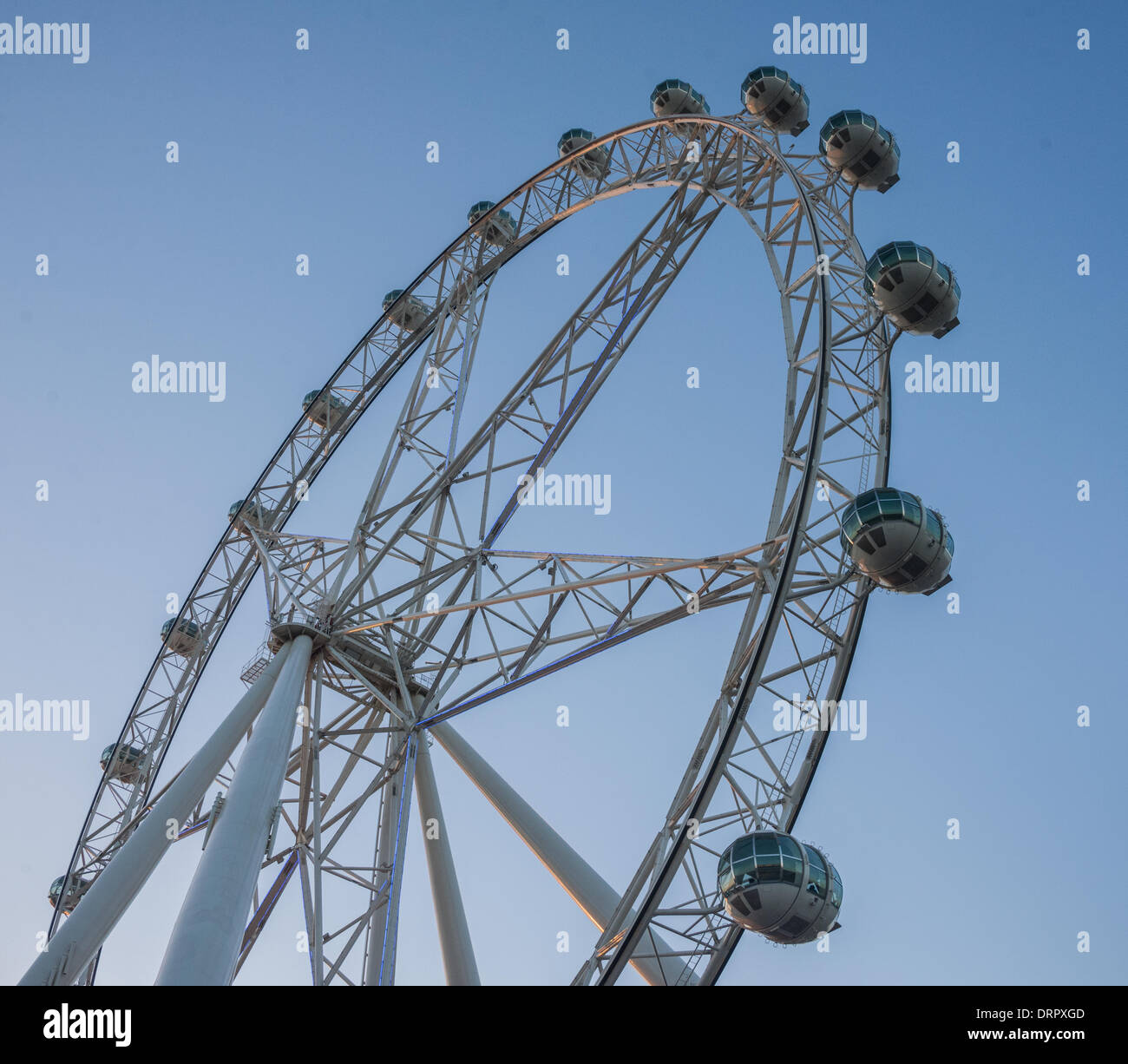 The Melbourne Star giant Ferris wheel in the Waterfront City precinct ...