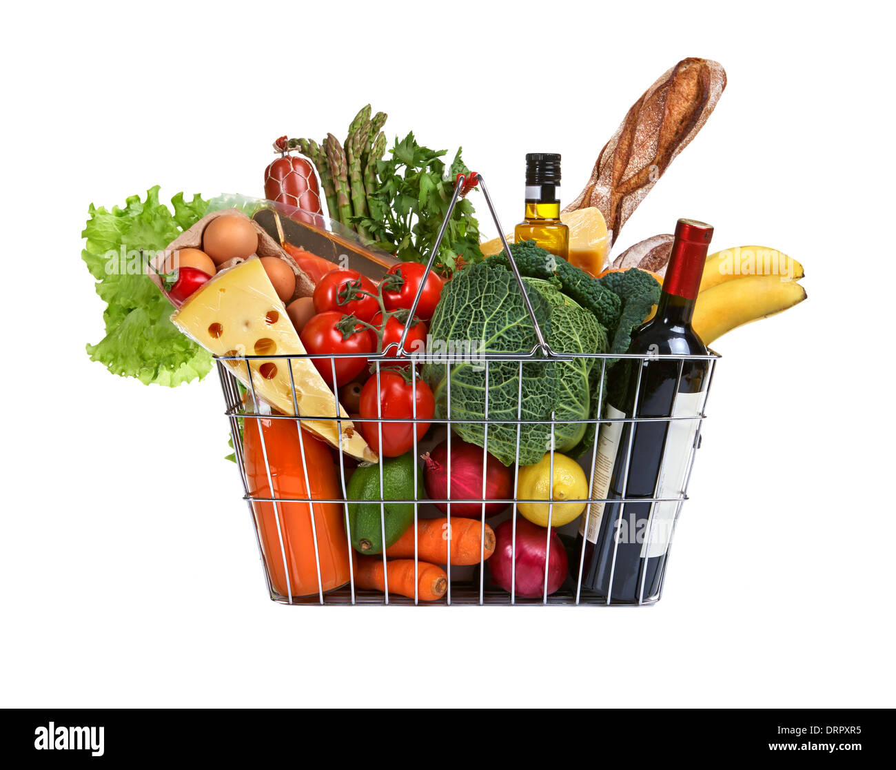 Shopping basket hi-res stock photography and images - Alamy