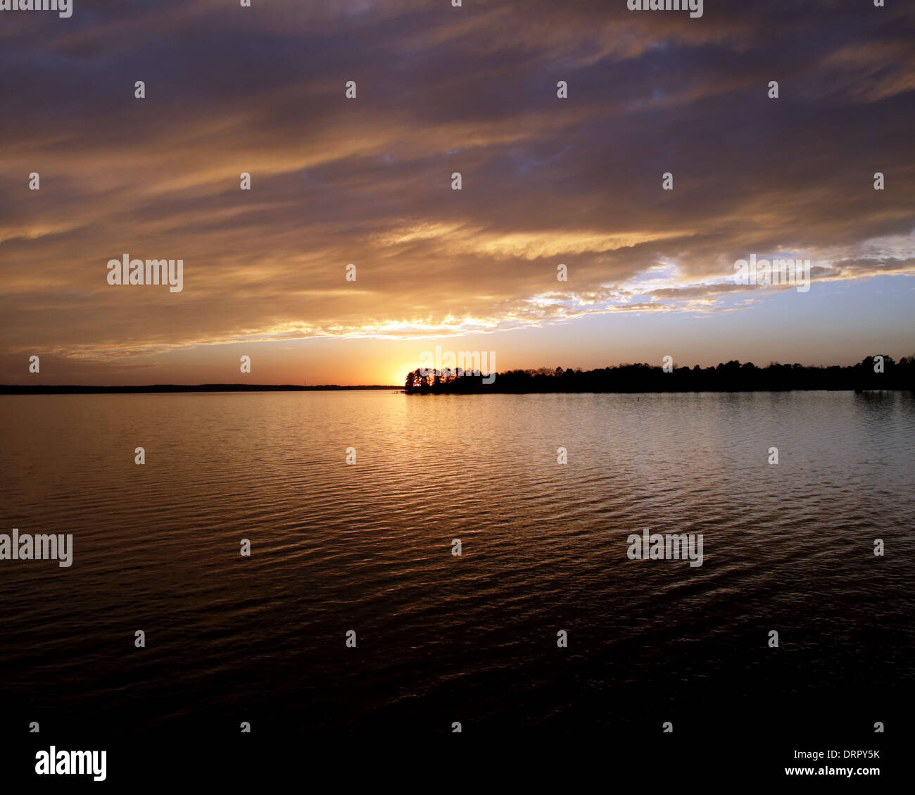 Sunset, Lake Murray, Columbia, SC photos by Catherine Brown Stock Photo ...