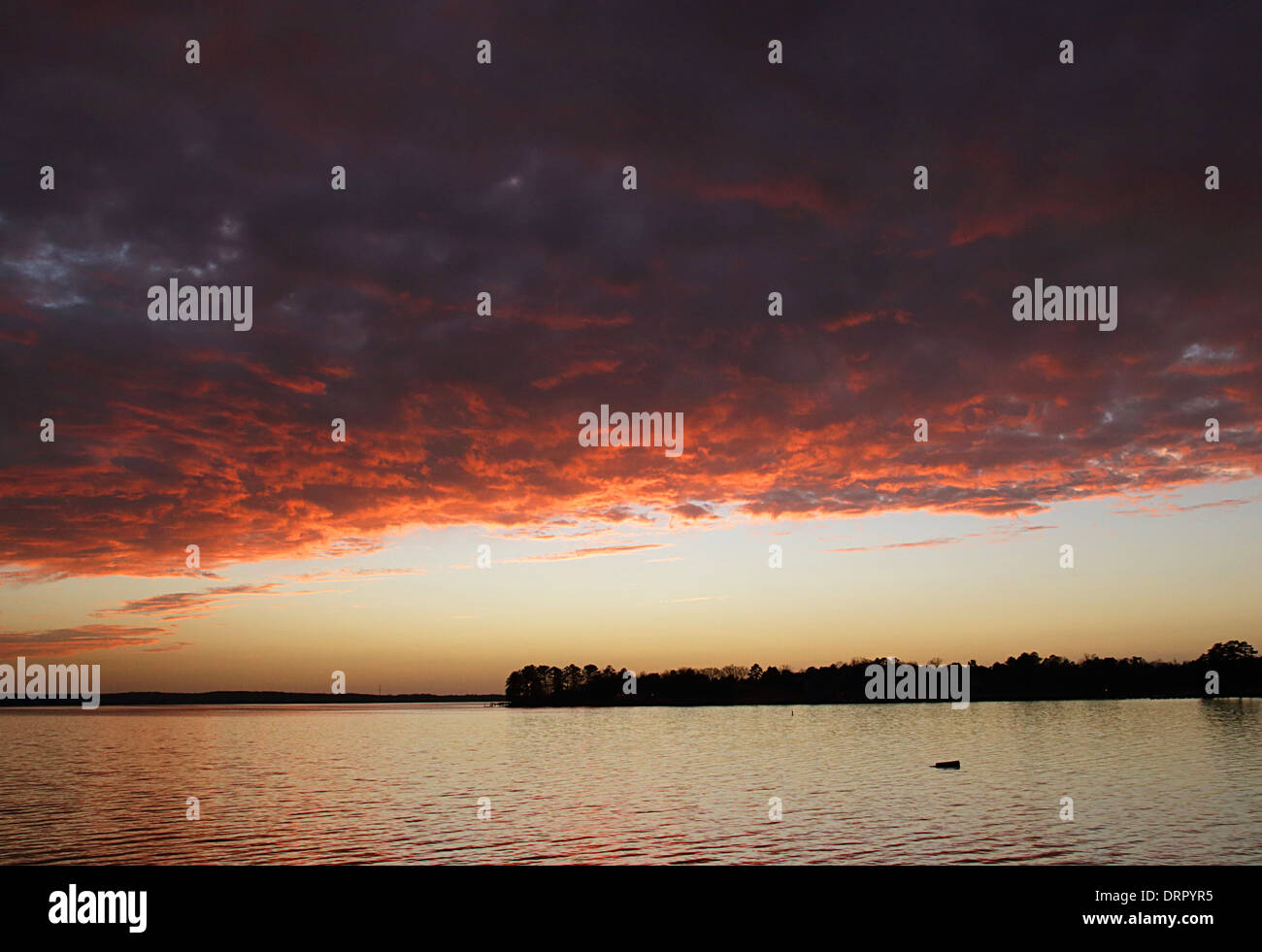 Sunset, Lake Murray, Columbia, SC photos by Catherine Brown Stock Photo ...